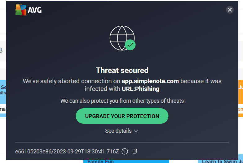 Security Alert Question | Simplenote Support Forums