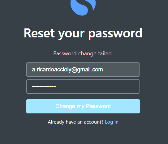 Can’t reset my password | Simplenote Support Forums